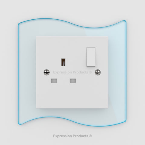 UK Electrical Socket Finger Plates - Single & Double Surround Plates ...