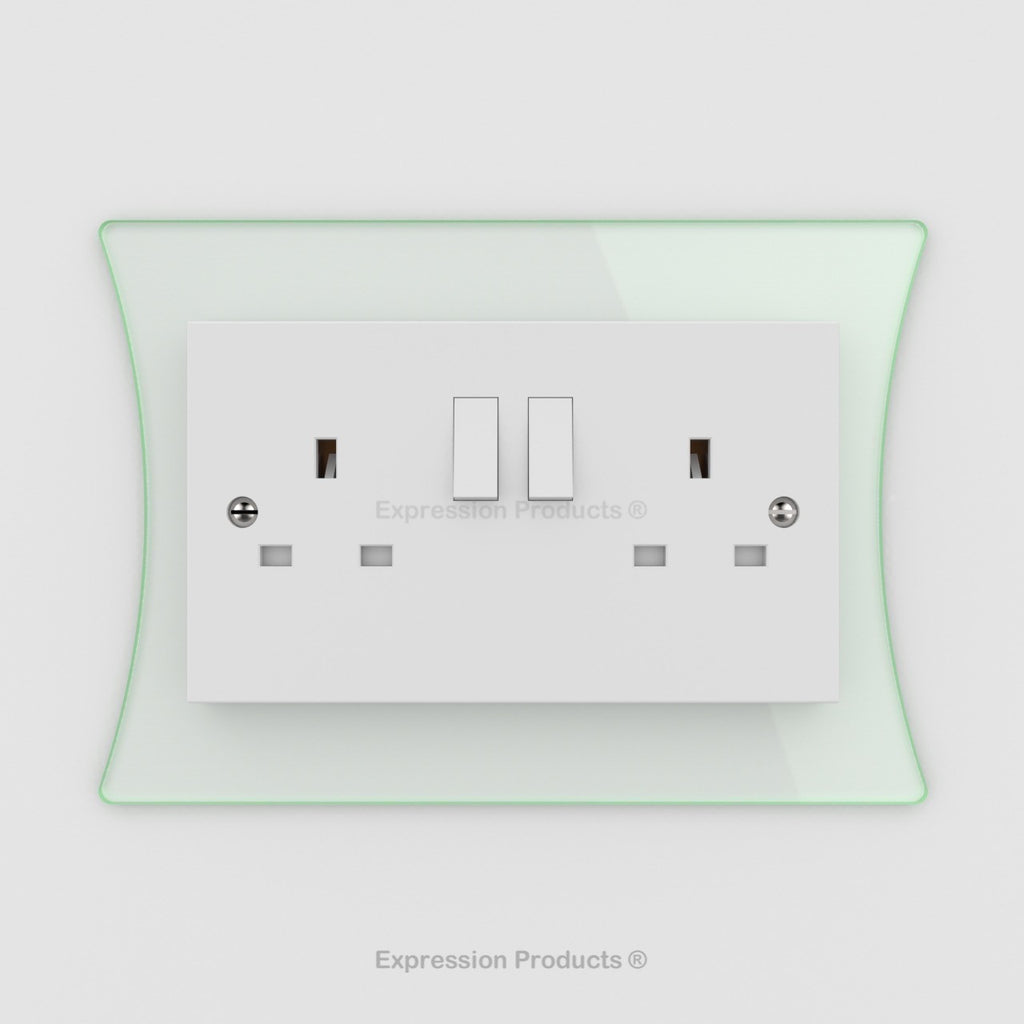 Double Socket Surround - Decorative Socket And Switch Surround Plates ...