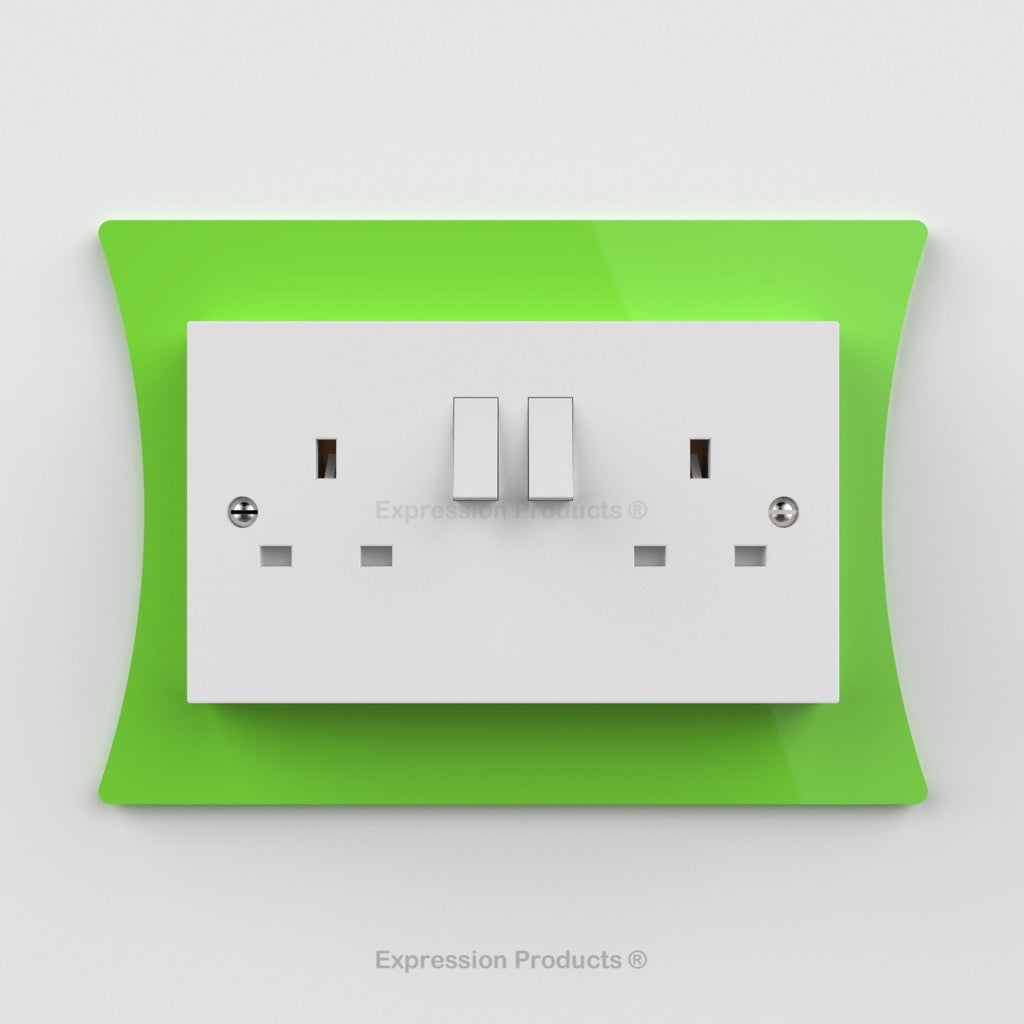 Double Socket Surround - Decorative Socket And Switch Surround Plates ...