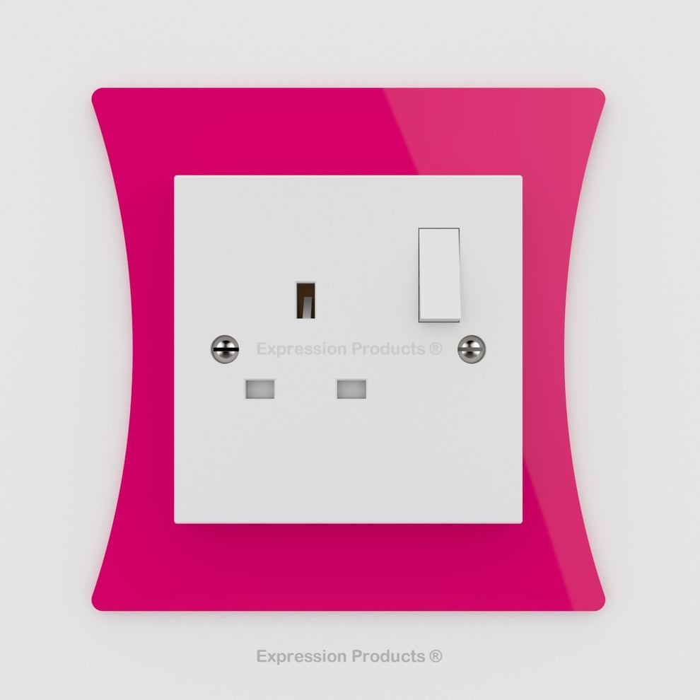 Double Socket Surround - Decorative Socket And Switch Surround Plates ...