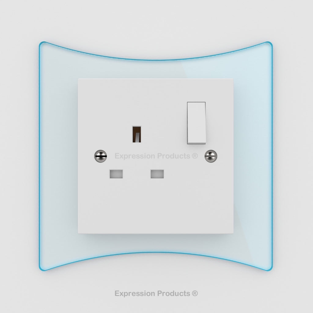 UK Electrical Socket Finger Plates - Single & Double Surround Plates ...