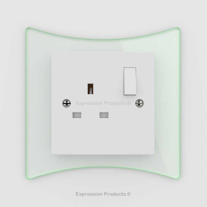 UK Electrical Socket Finger Plates - Single & Double Surround Plates ...