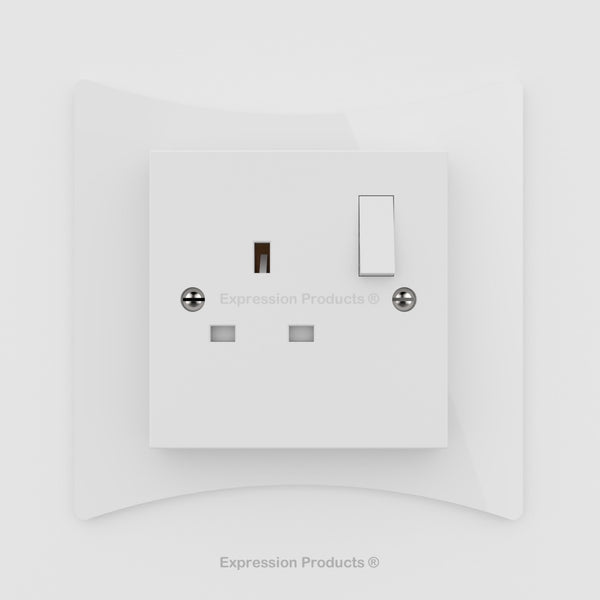 UK Electrical Socket Finger Plates - Single & Double Surround Plates ...